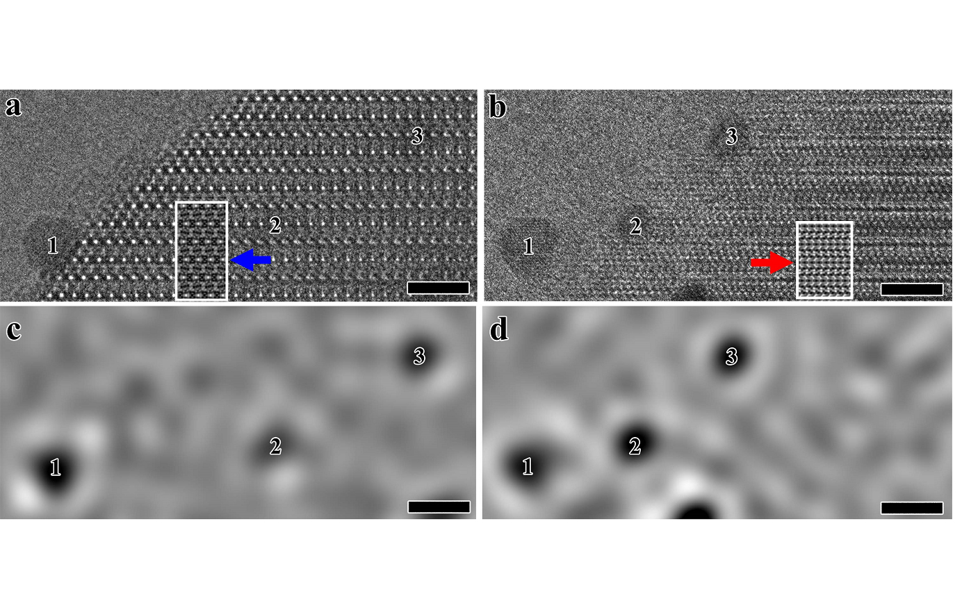 Electron Crystallography for Determining the Handedness of Chiral Crystals