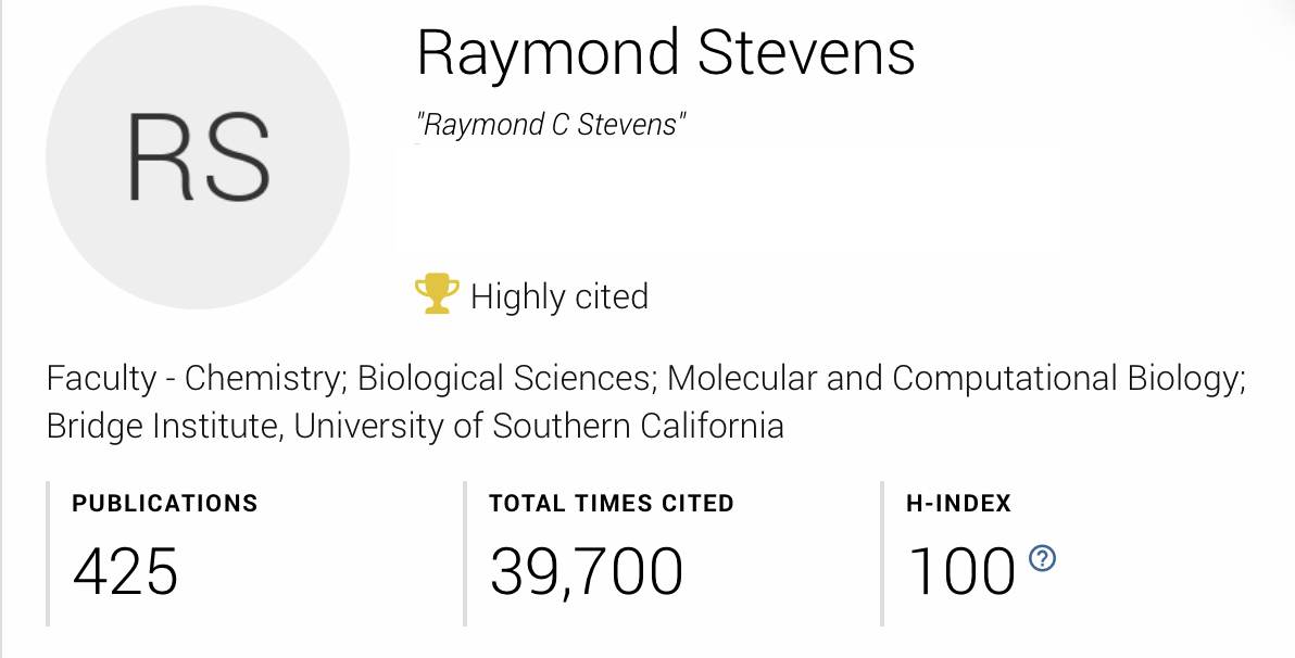 喜报频传！iHuman研究所创始所长Raymond Stevens当选美国科学促进会会士