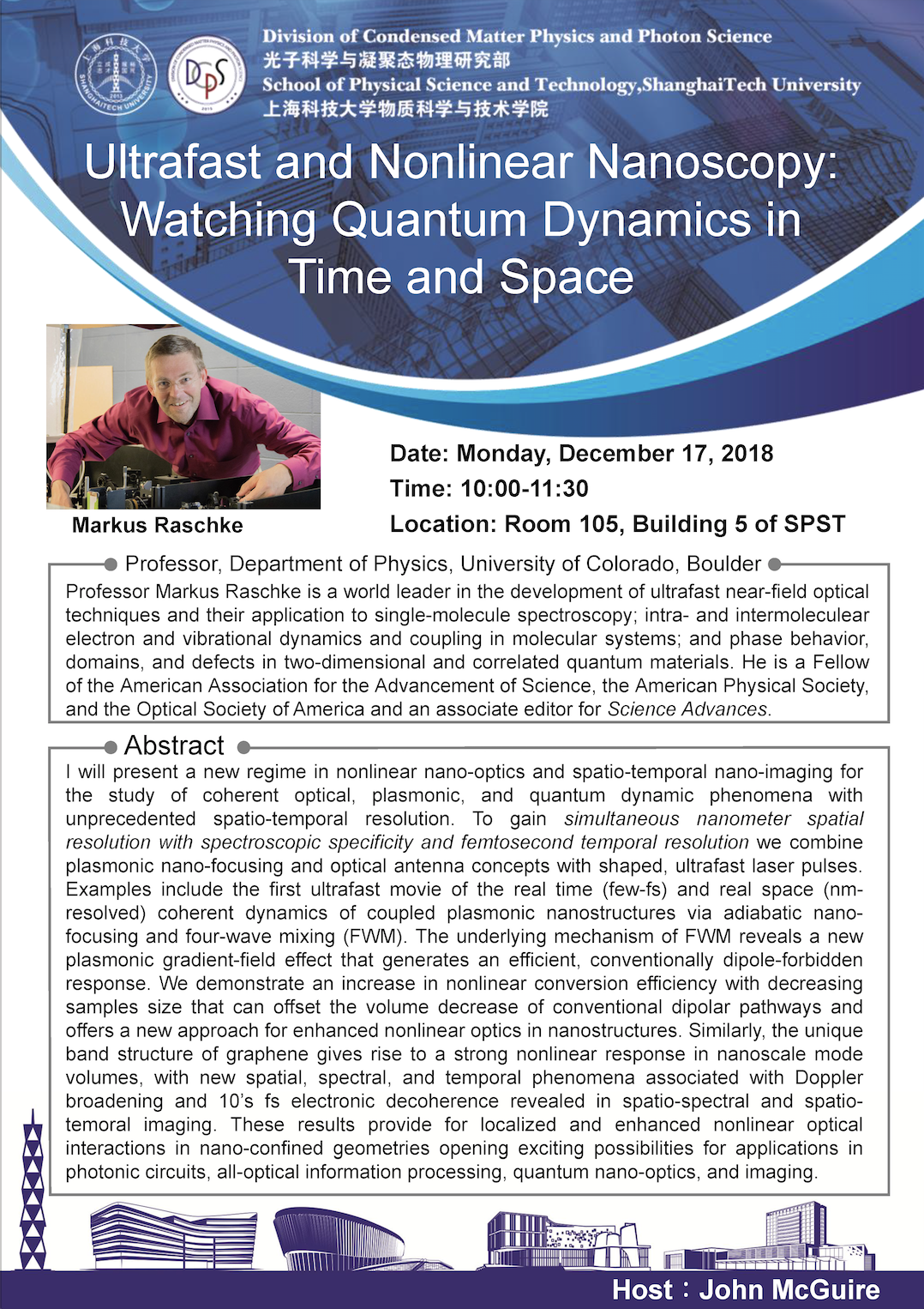 Ultrafast and Nonlinear Nanoscopy: Watching Quantum Dynamics in Time and Space