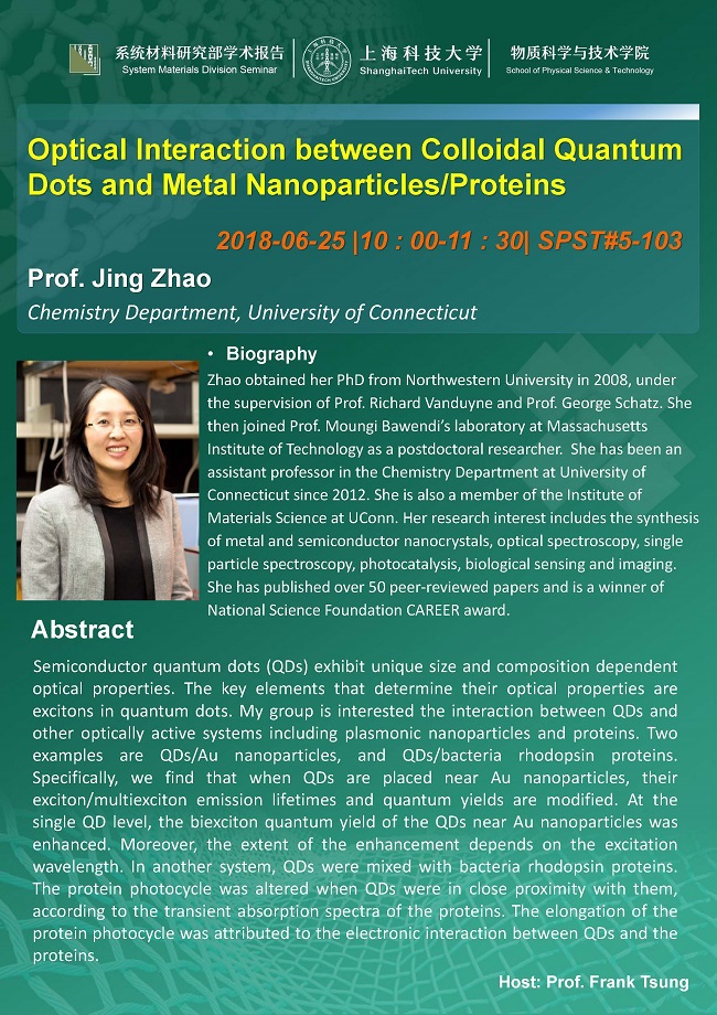Optical Interaction between Colloidal Quantum Dots and Metal ...